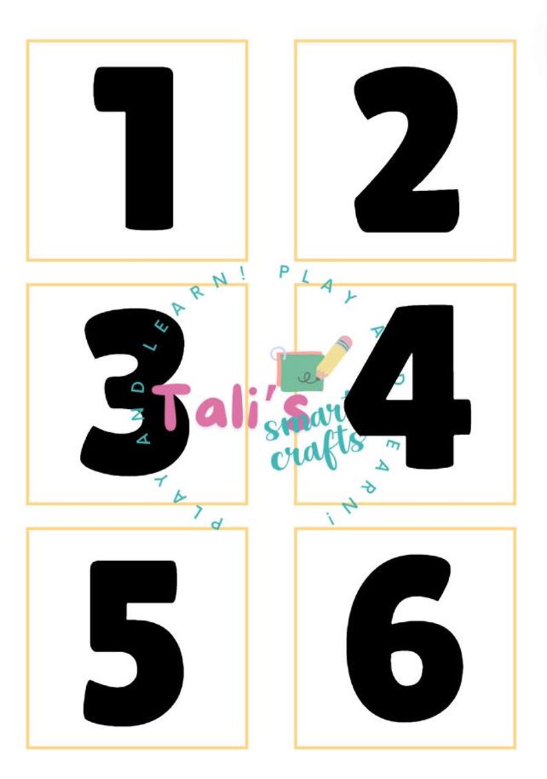PRINTABLE Montessori Counting in English, Chinese & Spanish 1-20 ...