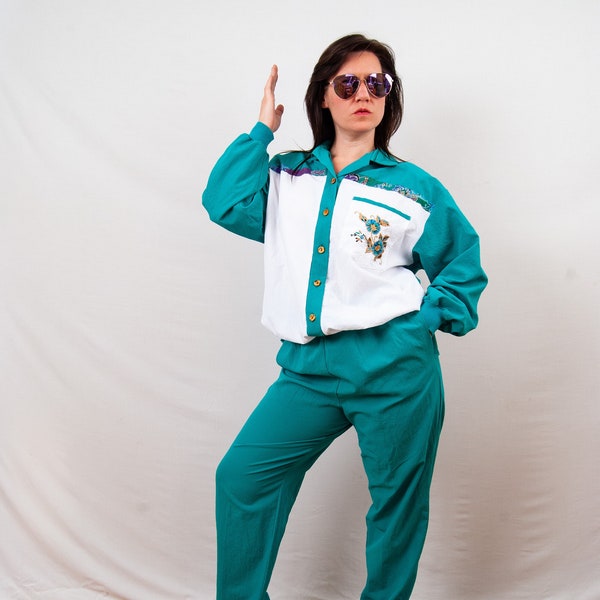 80s Tracksuit - Etsy