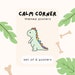 Dinosaur Calm Corner Posters - Etsy