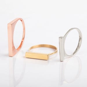 Signet Urn Ring, 14K 18K Real Solid Gold Custom Signet Cremation Ring ...