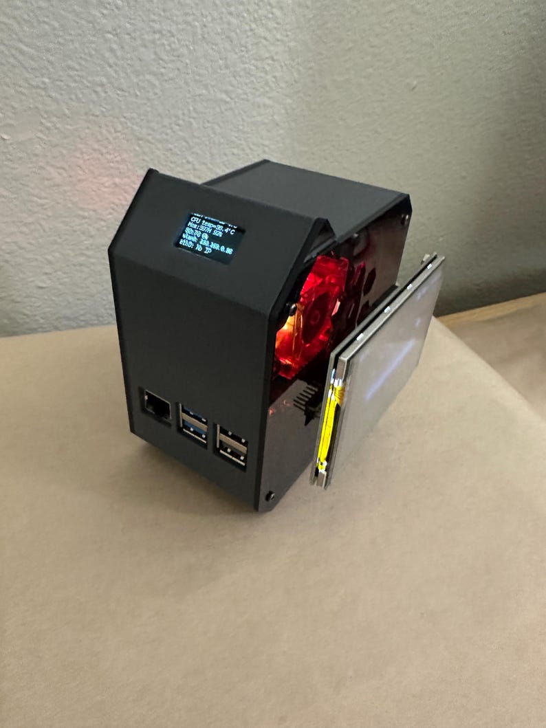 Mini Parrot Home Cyber Defense Computer - Dual Display - OLED + 3.5 ...