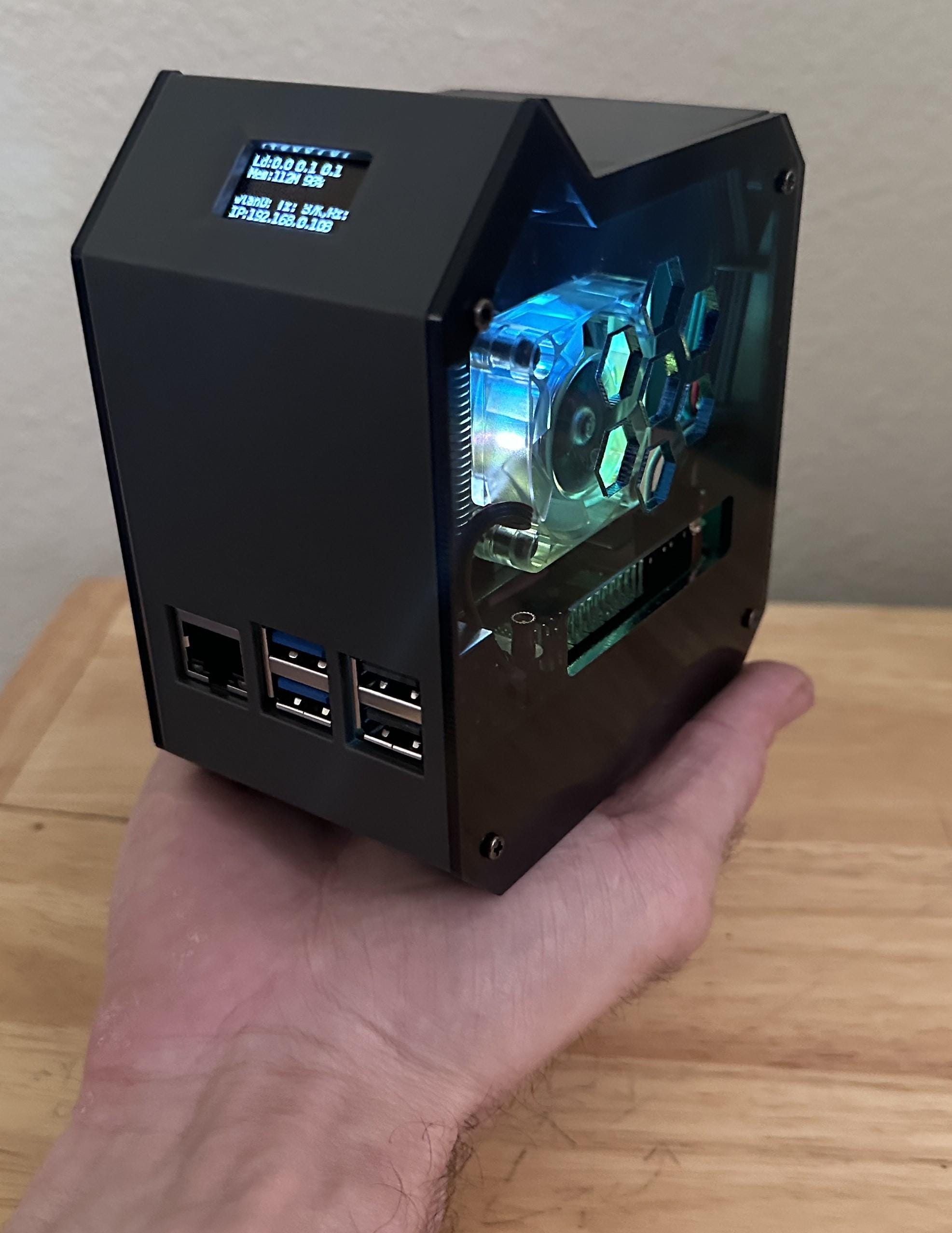 Mini Kali Linux Computer - OLED Display, Top Penetration Testing Tools ...