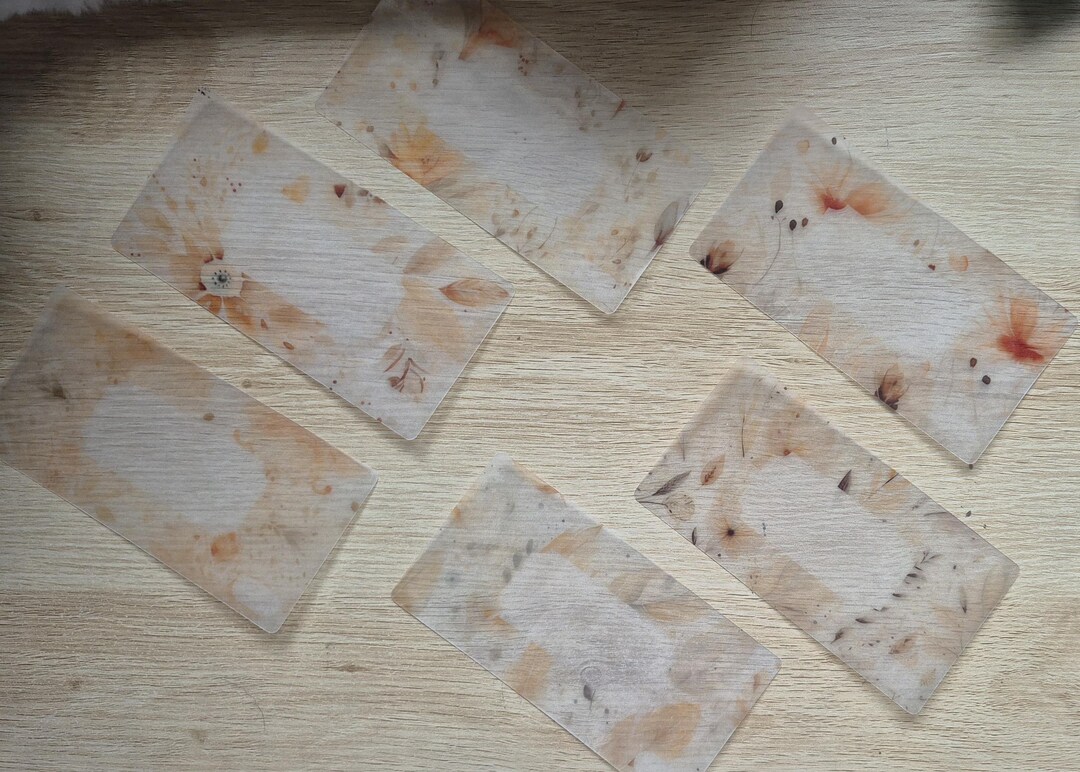 Transparent Leopard Cover Page tracker - Etsy