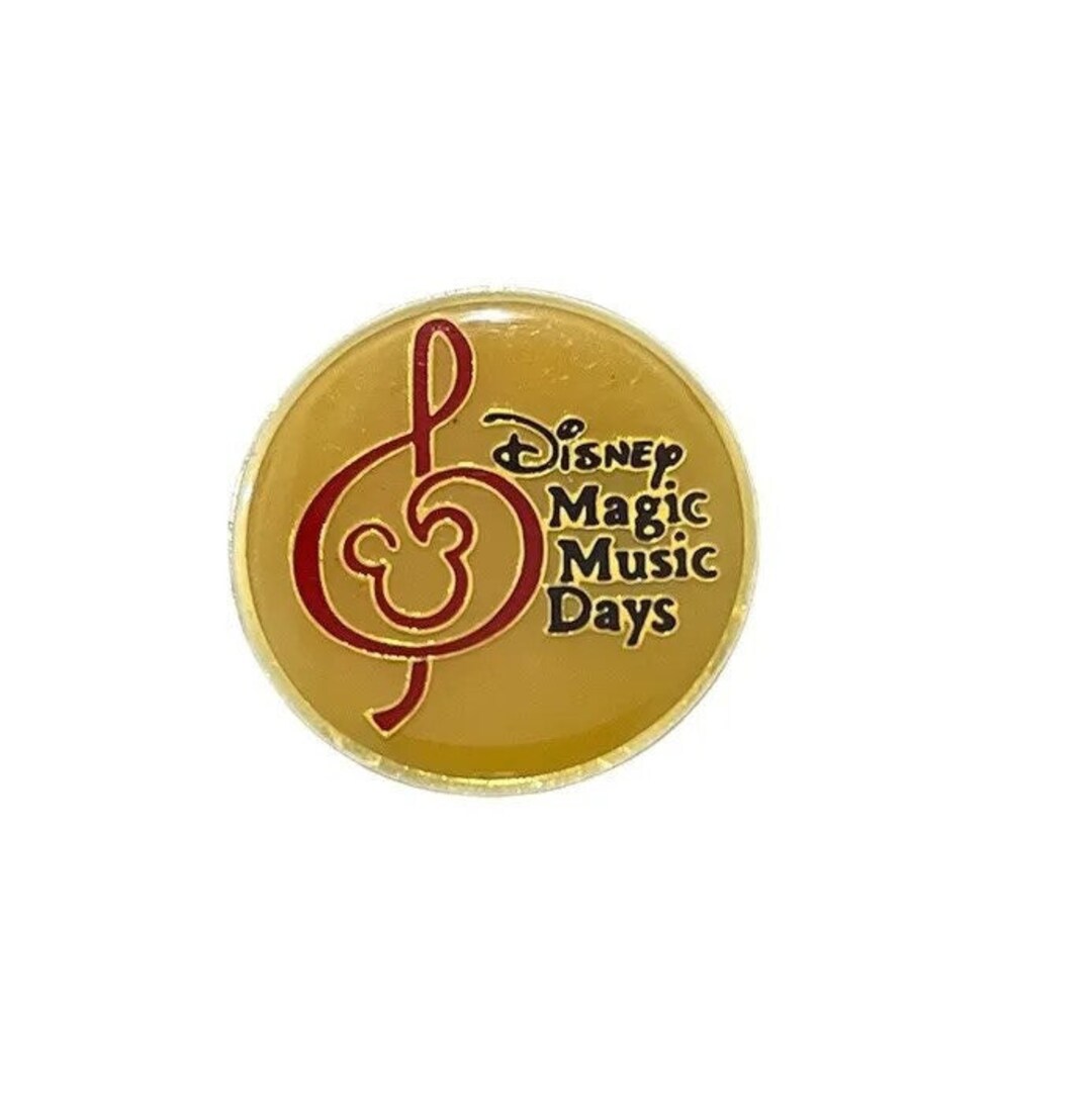 Vintage Disneyland Disney Magic Music Days Pin Mickey Mouse - Etsy
