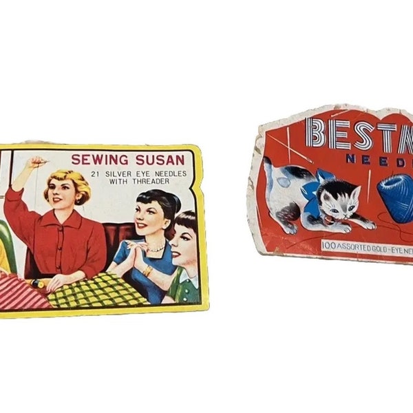 Vintage Needle Packs - Etsy