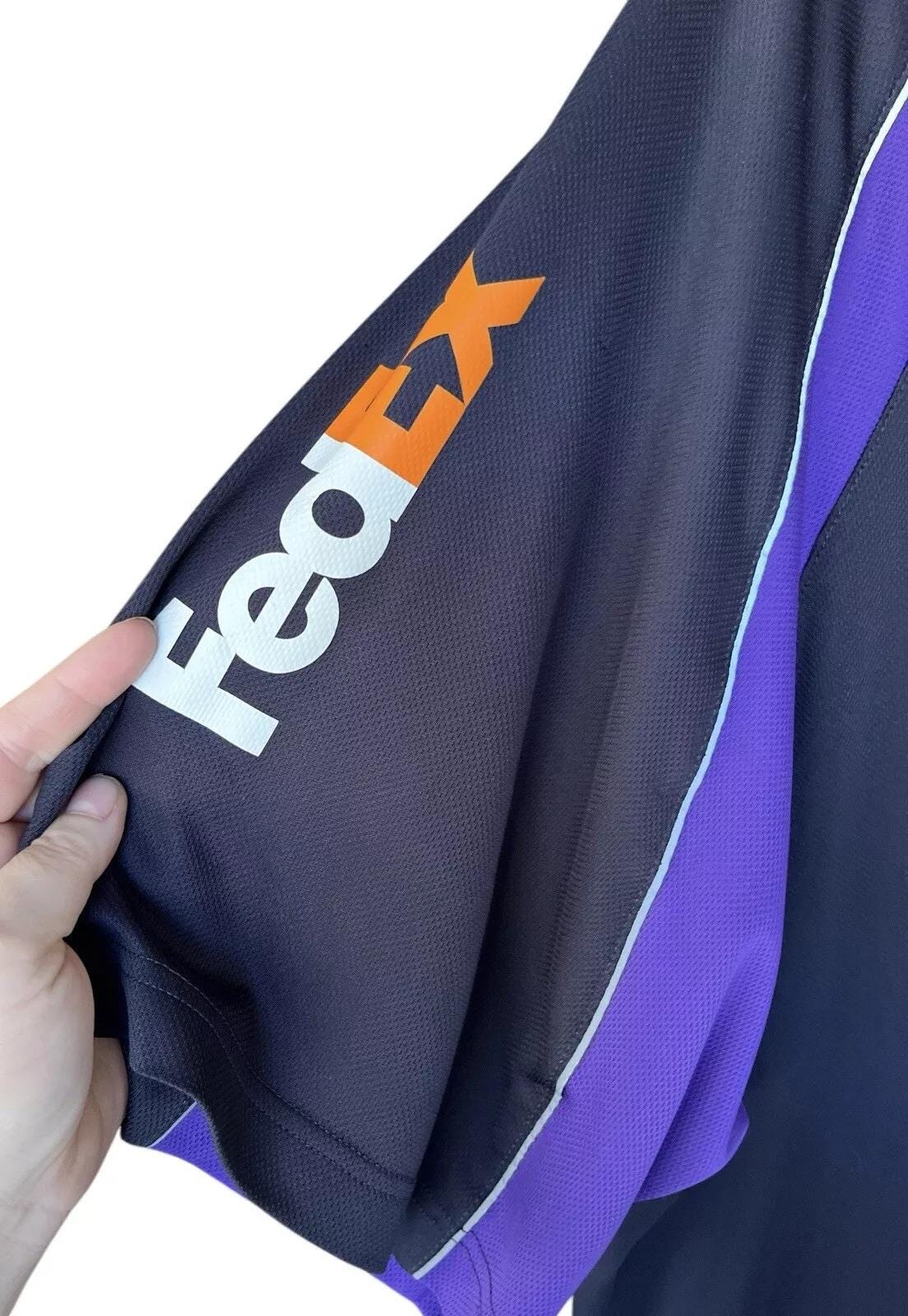 Vintage Fedex Ground Polo Uniform Shirt Short Sleeves Stan Herman ...