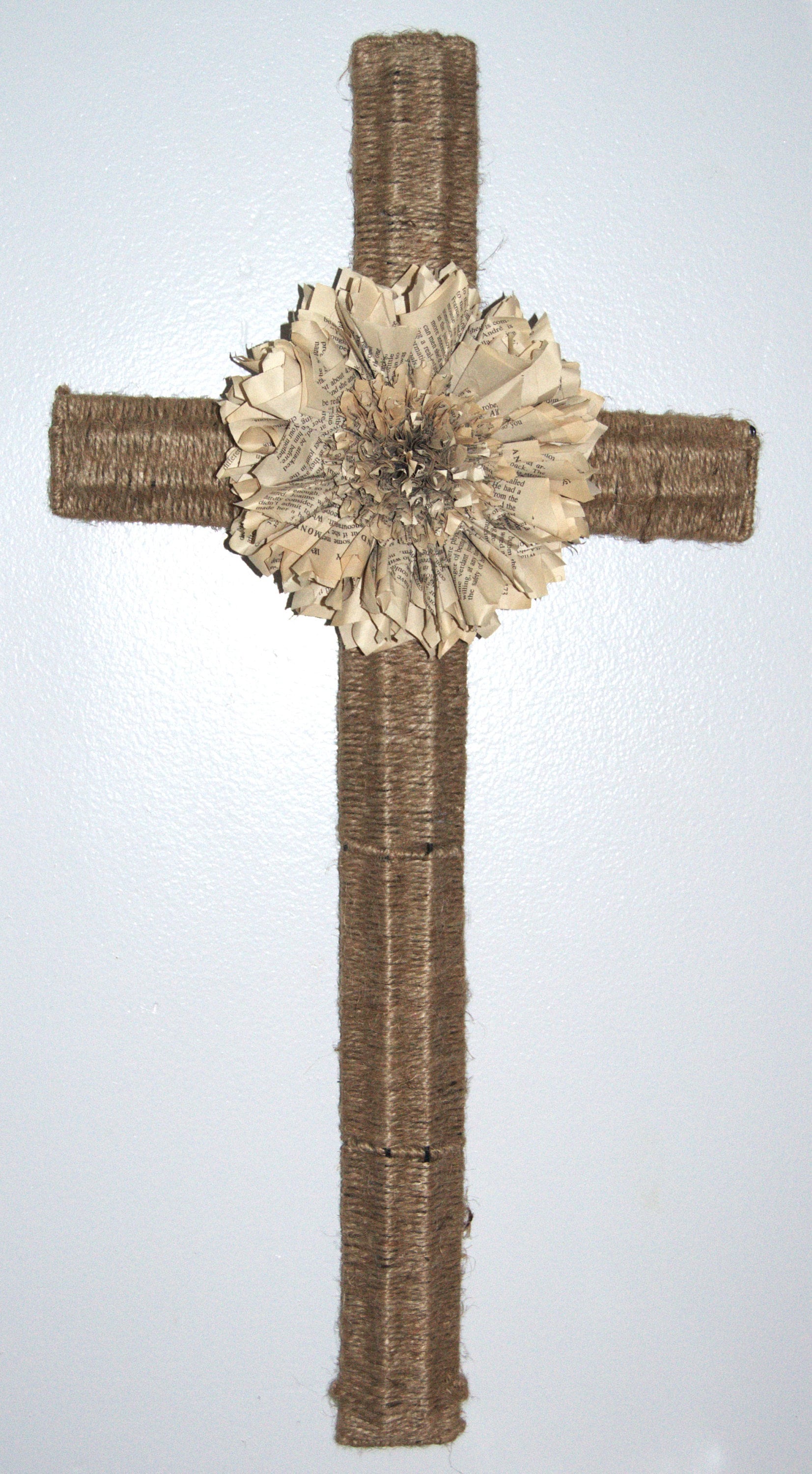 Cross Wreath With Sunflower - Etsy