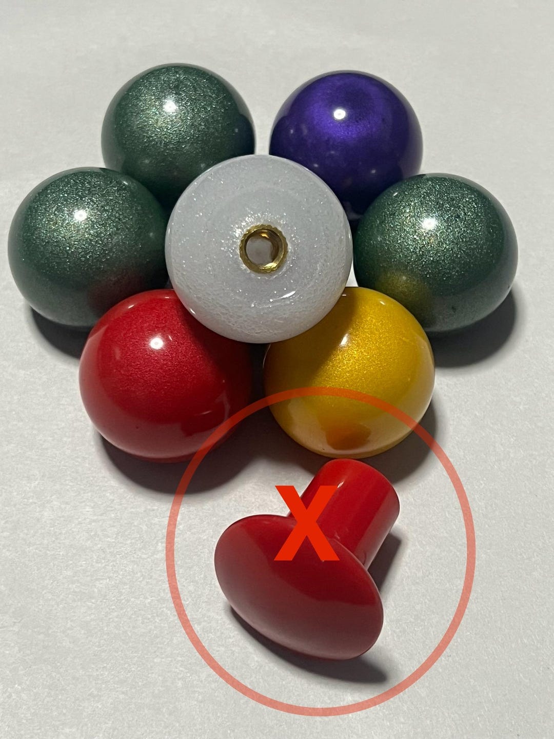 Atgames Pinball Plunger Knob Complete Replacement (knob Only) - Etsy
