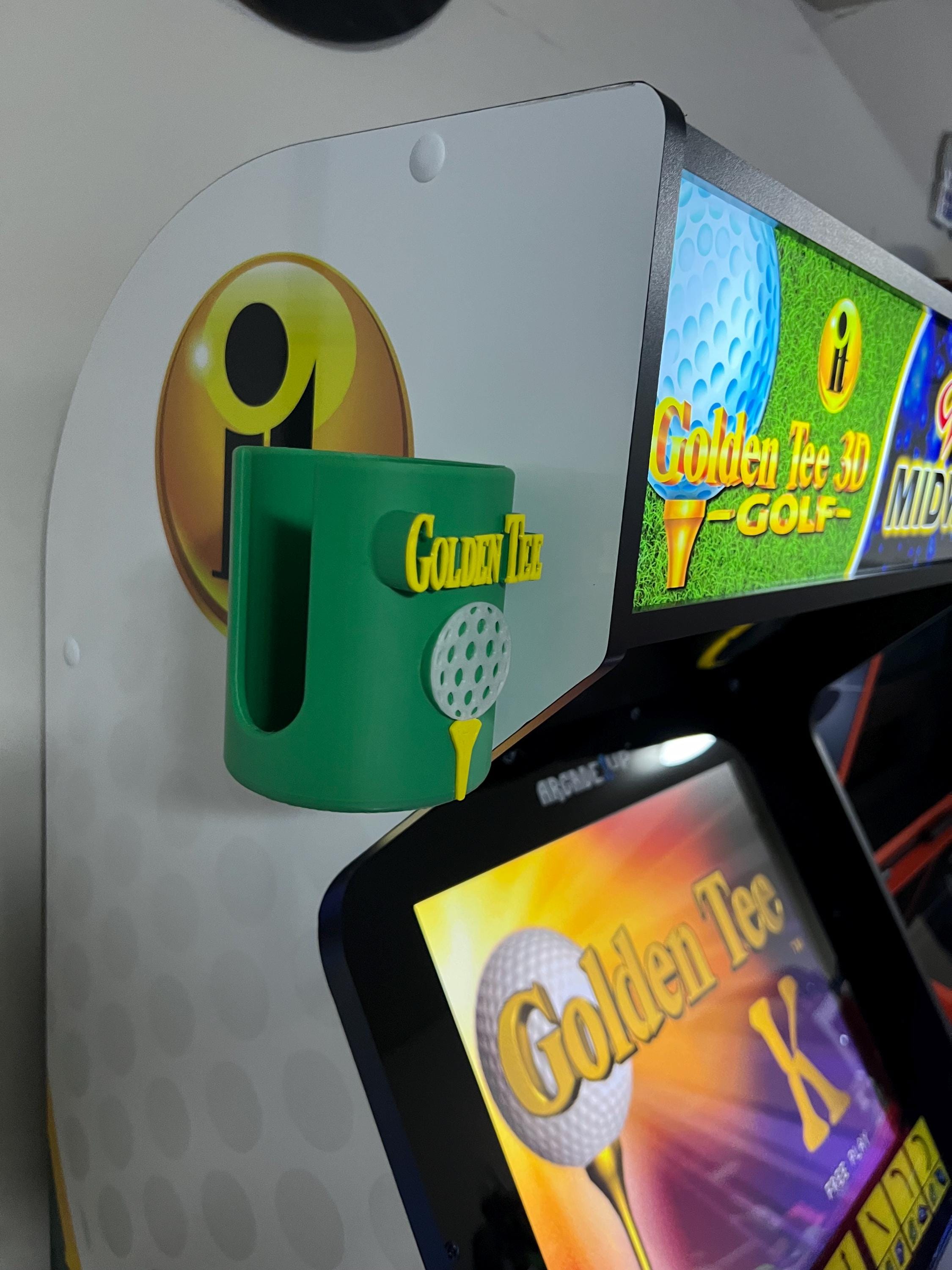 Arcade Golden Tee Cup Holder Universal Mount New Gen Cabinet - Etsy