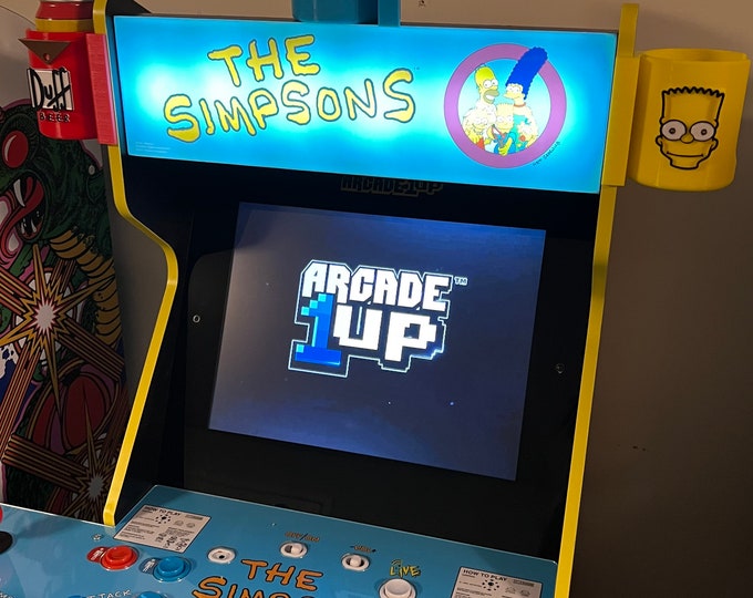 Simpsons TMNT Sticker Mod Set Arcade1up - Etsy