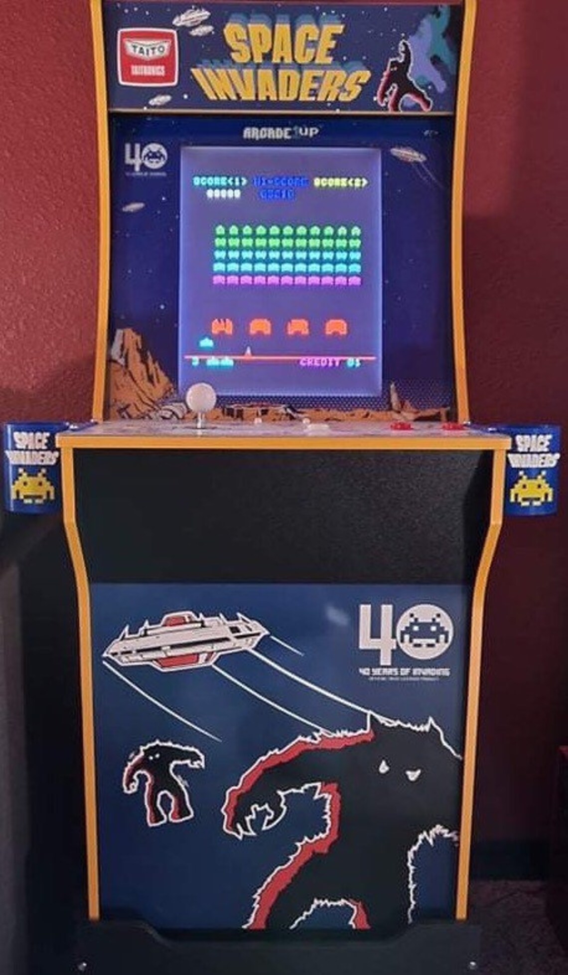 Arcade 1up Space Invaders Cup Holder Gen 1 - Etsy