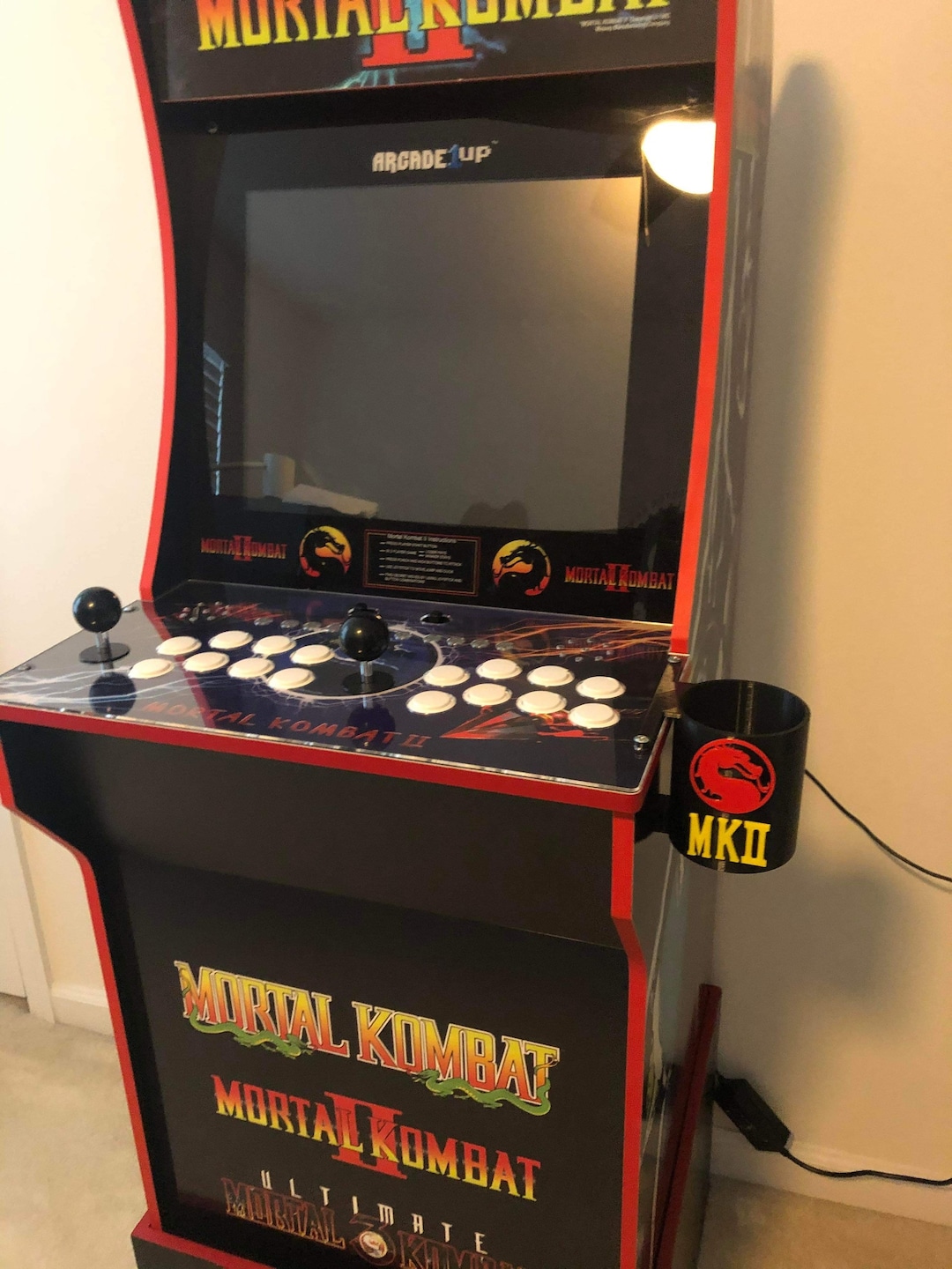 Arcade 1up Mortal Kombat Cup Holder - Etsy