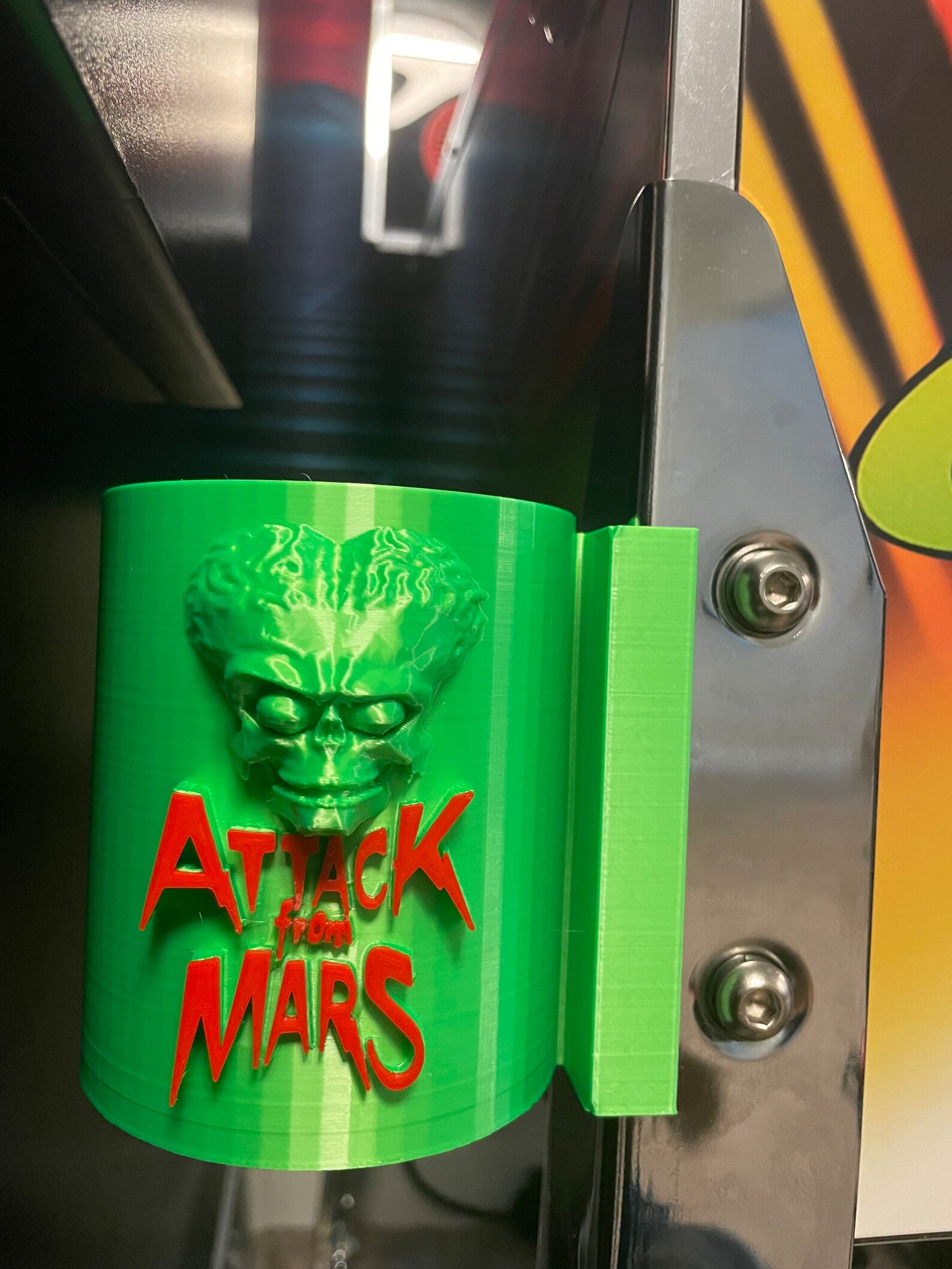 Arcade 1up Attack From Mars Pinball Cup Holder - Etsy