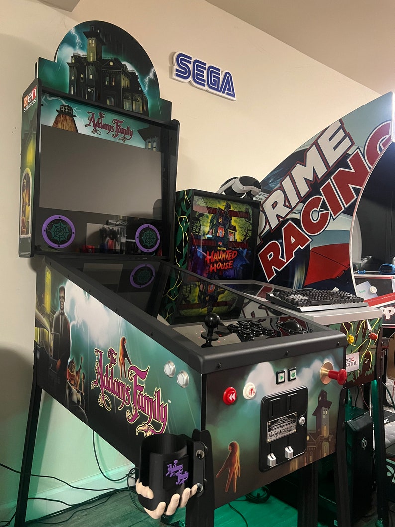 Addams Atgames Legends Pinball Cup - Etsy