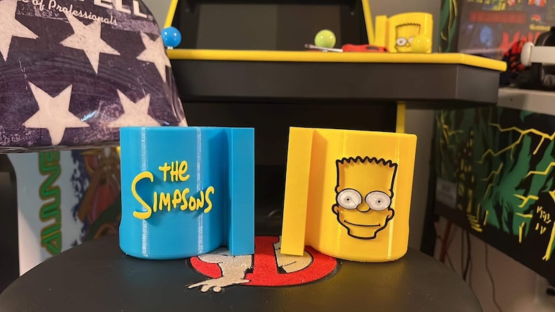 Arcade 1up Simpsons Cup Holder 3D Printed - Etsy
