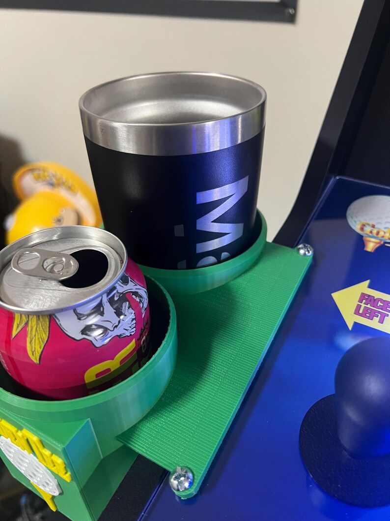 Arcade Golden Tee Cup Holder Universal Mount New Gen Cabinet - Etsy