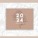 2024 Calendar I Boho 2024 Calendar I Monthly Calendar I Wall Calendar I ...