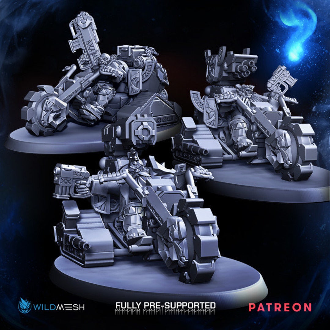 Space Dwarf Surveyors 3 Models - Etsy