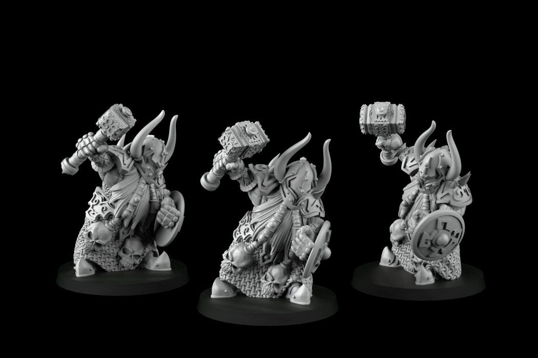 Chaos Dwarfs 3 Models - Etsy
