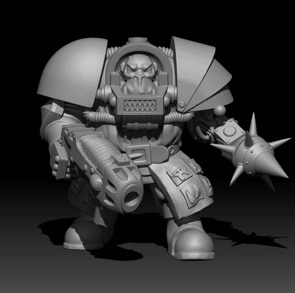 Mega Nobz and Mech Runts - 5 Models - Etsy