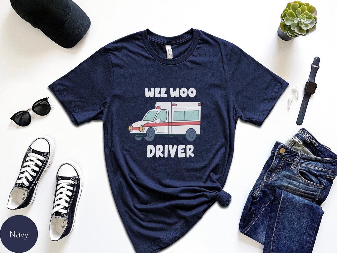 Paramedic Shirt, Wee Woo Driver, Paramedic Gift, EMS Gift, EMT Gift ...