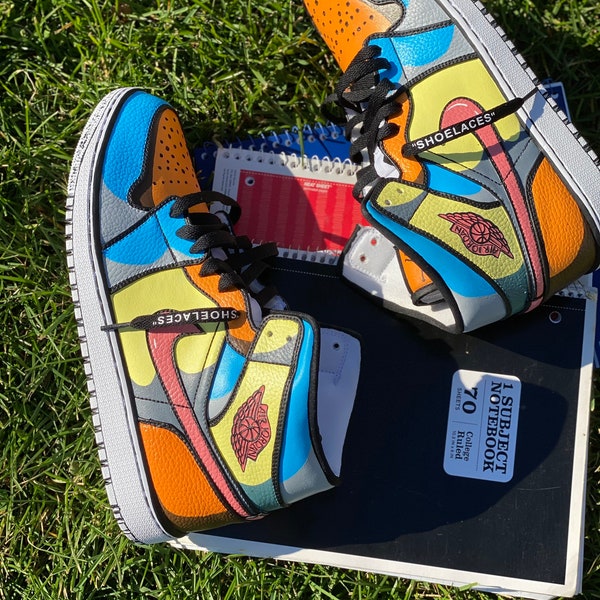 Air Jordan 1 Custom - Etsy