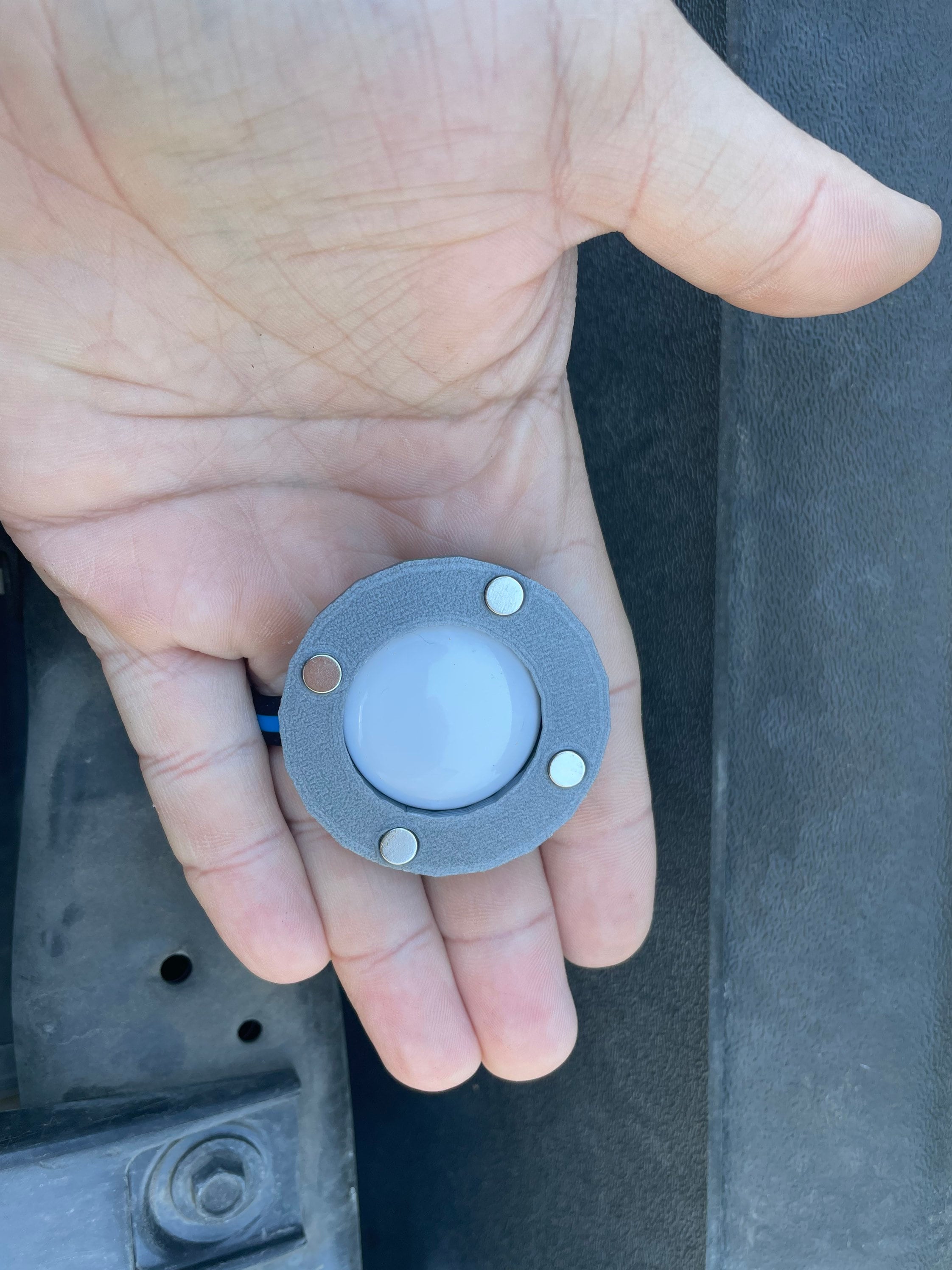 Discrete Apple AirTag Magnetic Mount - Etsy