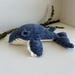 Crochet Whale Mini Hugo the Humpback Whale Handmade Plush Toy Ready to ...