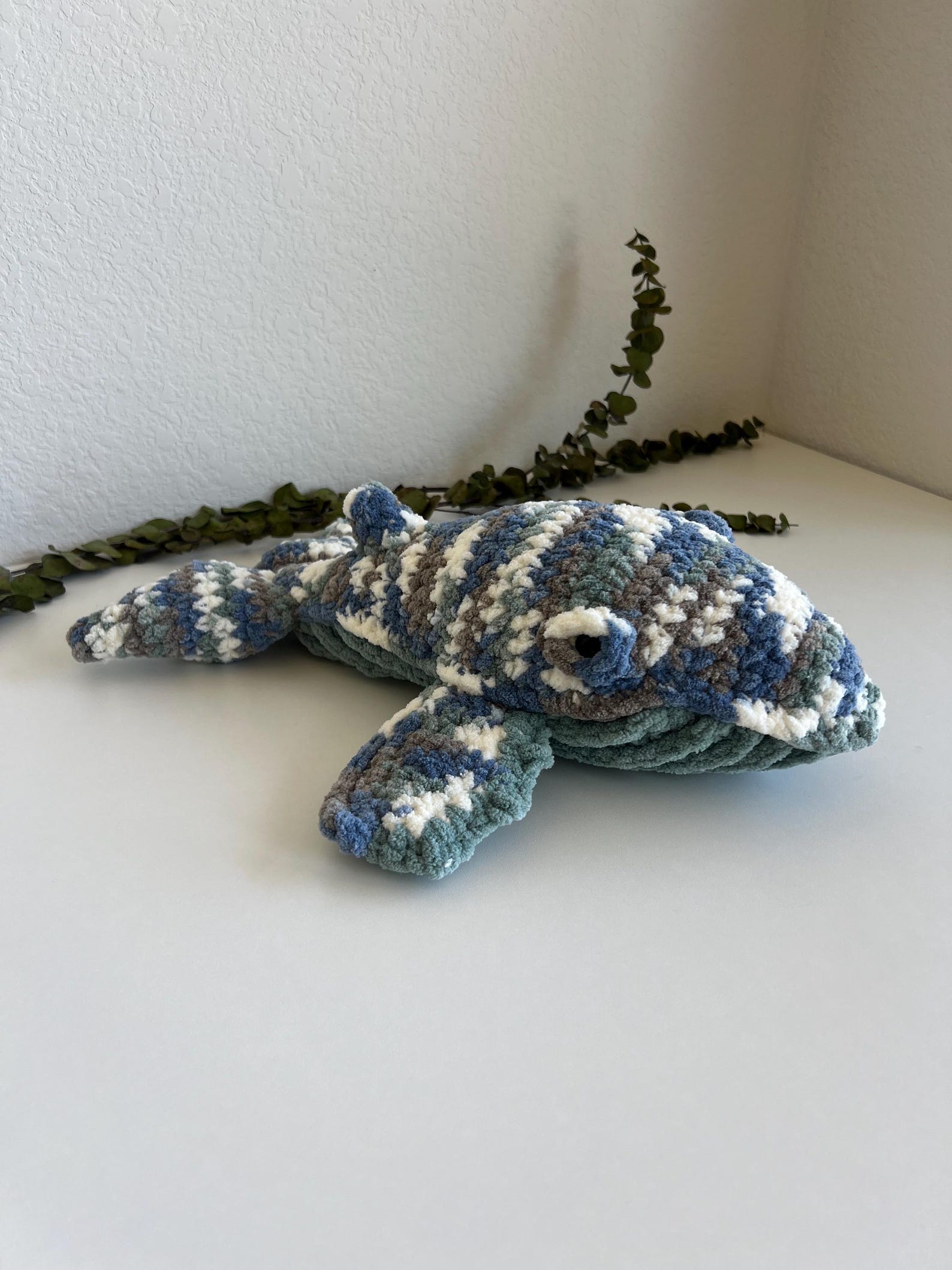 Crochet Whale - Mini Hugo the Humpback Whale - Handmade Plush Toy ...