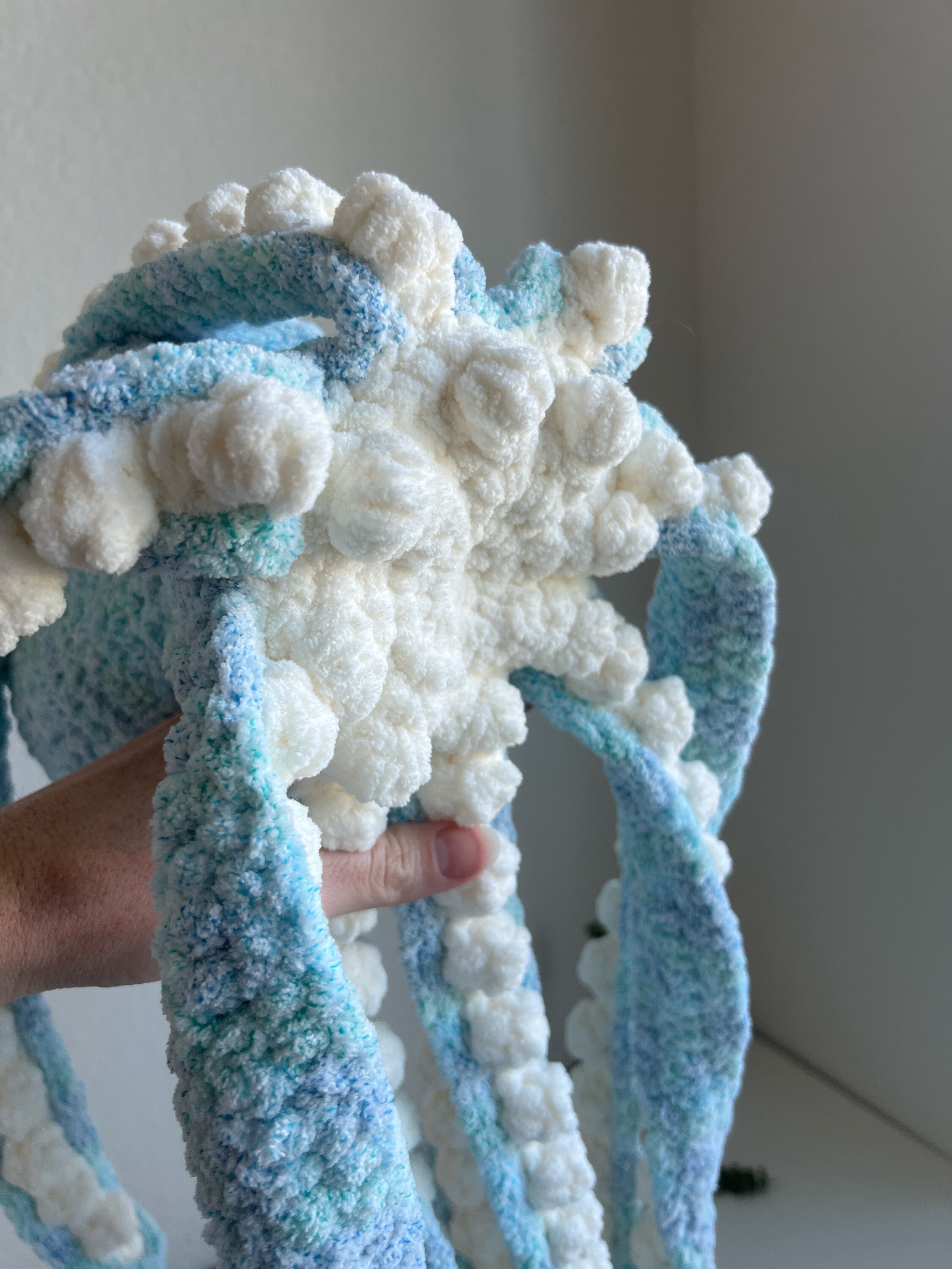 32 Gaint Crochet Octopus Anchor the Octopus Handmade Plush Toy Seaside ...