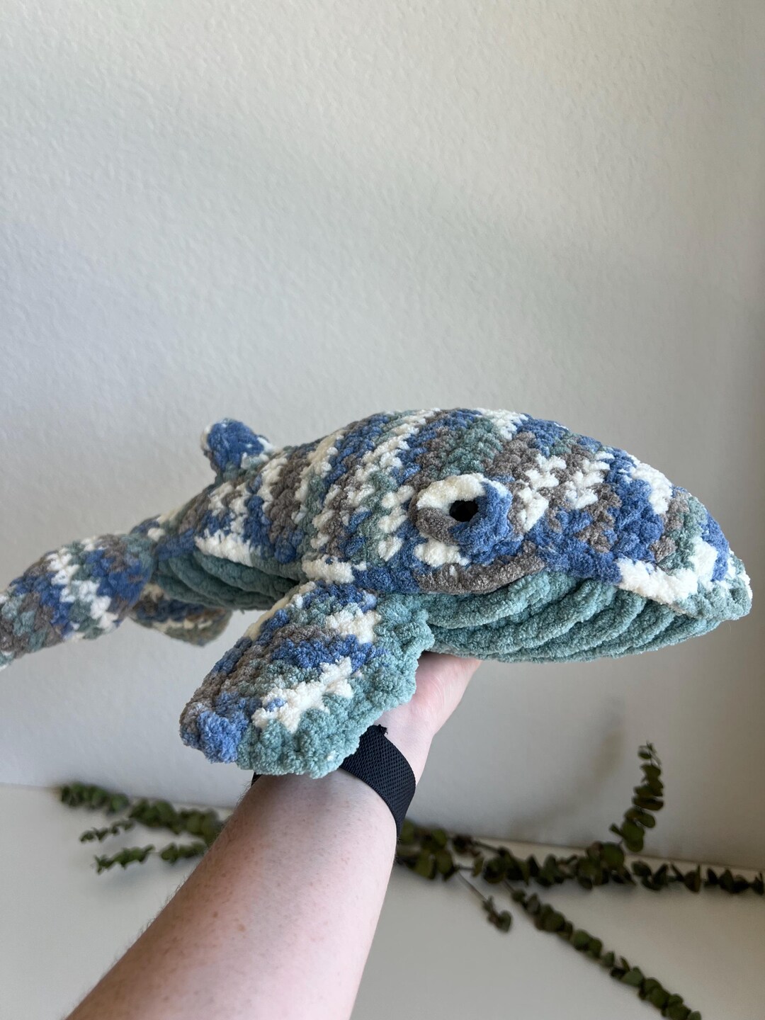 Crochet Whale - Mini Hugo the Humpback Whale - Handmade Plush Toy ...