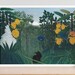 Cat Print Henri Rousseau , Irises Cat Print, Henri Rousseau Cat Poster ...