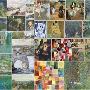 Van Gogh Poster, Gustav Klimt Art, Claude Monet Print, Camille Pissarro ...