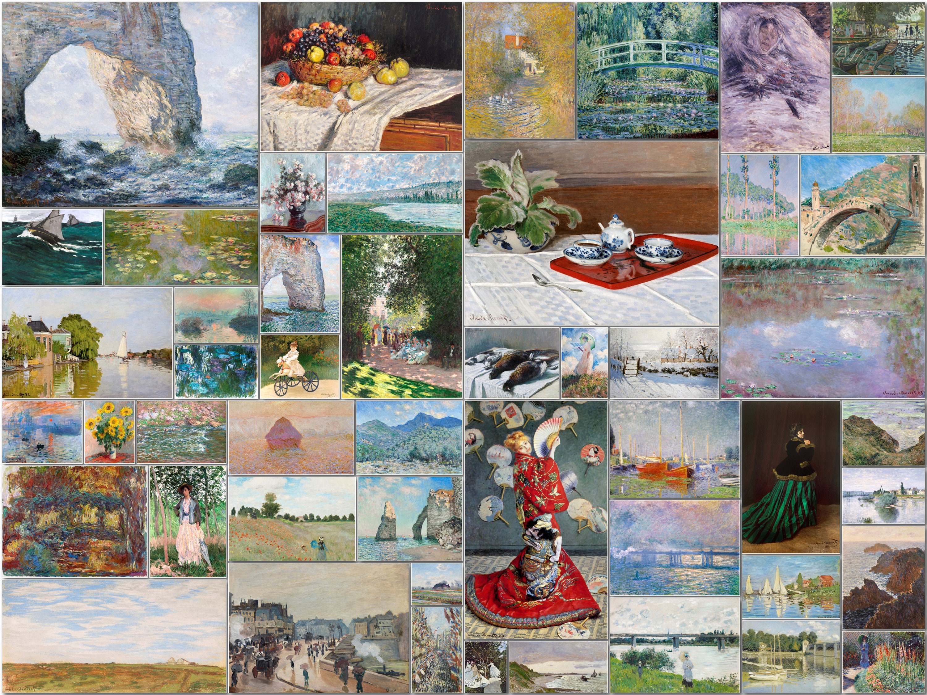 Vintage Monet Poster Mega Bundle 180 Claude Monet Prints - Etsy