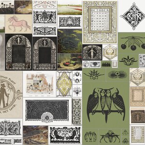 William Morris Print, Gustav Klimt Art, Art Nouveau Bundle, Poster ...