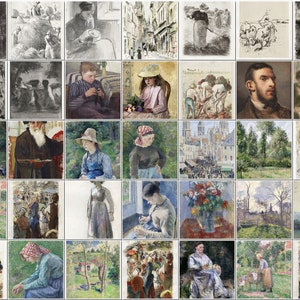 Camille Pissarro Printable Wall Art Bundle 130+ Artworks , Camille ...