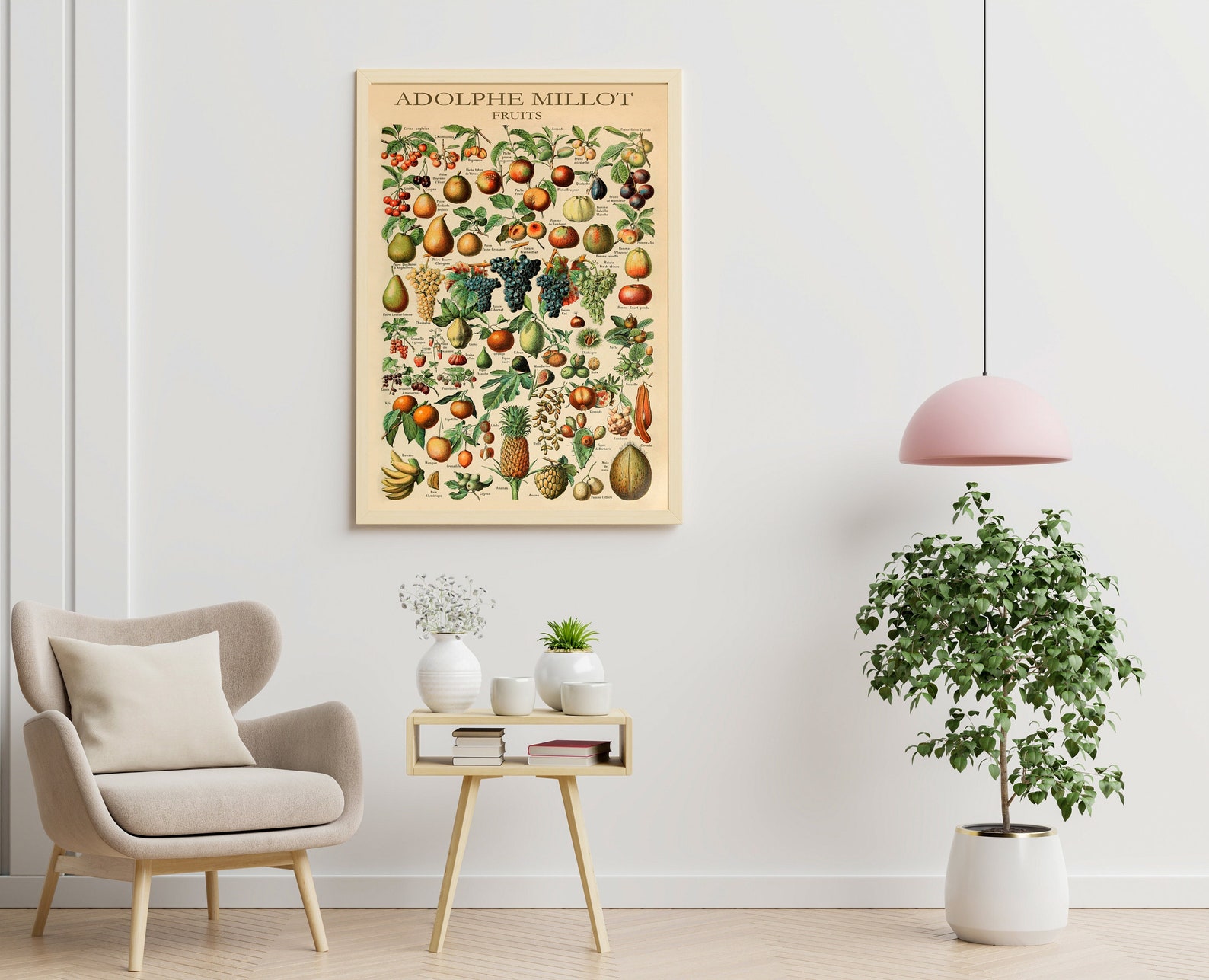 Adolphe Millot Print to Download Vintage Fruits Poster - Etsy