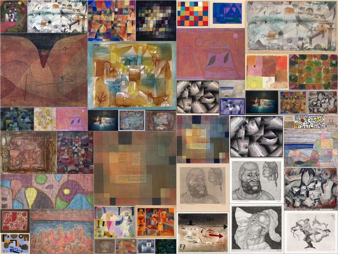 Paul Klee Poster Mega Bundle Paul Klee Printable Paul Klee - Etsy