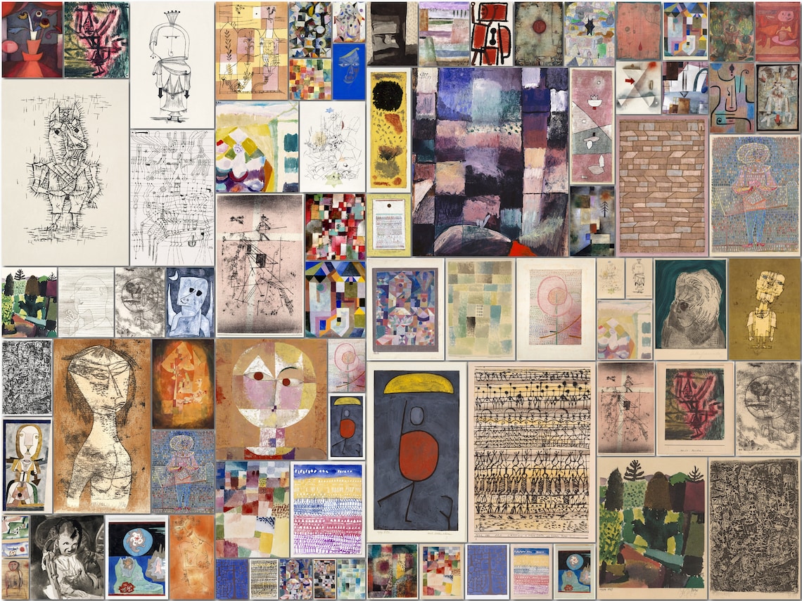 Paul Klee Poster Mega Bundle Paul Klee Printable Paul Klee - Etsy