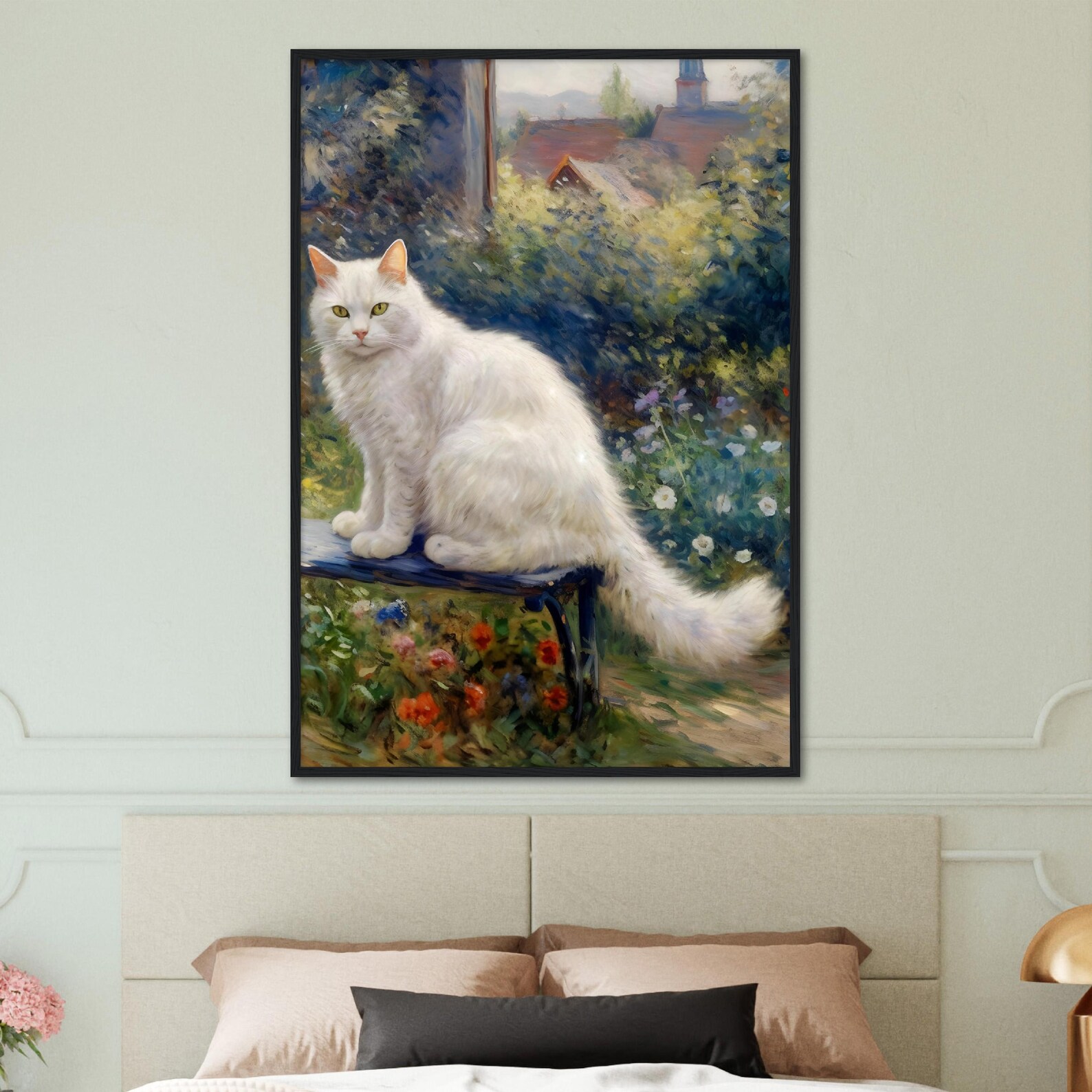 Cat Poster Set of 6 Monet Cat Print Van Gogh Cat Poster - Etsy