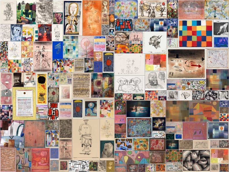 Paul Klee Poster Mega Bundle Paul Klee Printable Paul Klee - Etsy