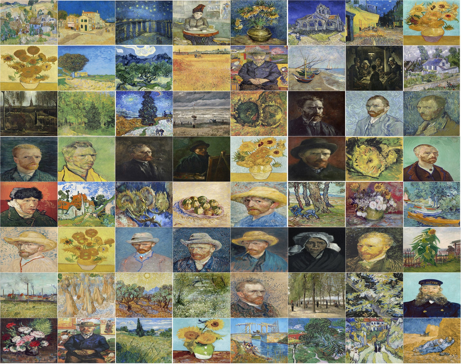 Vincent Van Gogh TV Pack Vincent Van Gogh Painting - Etsy