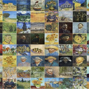 Vincent Van Gogh TV Pack, Vincent Van Gogh Painting Collection, Frame ...