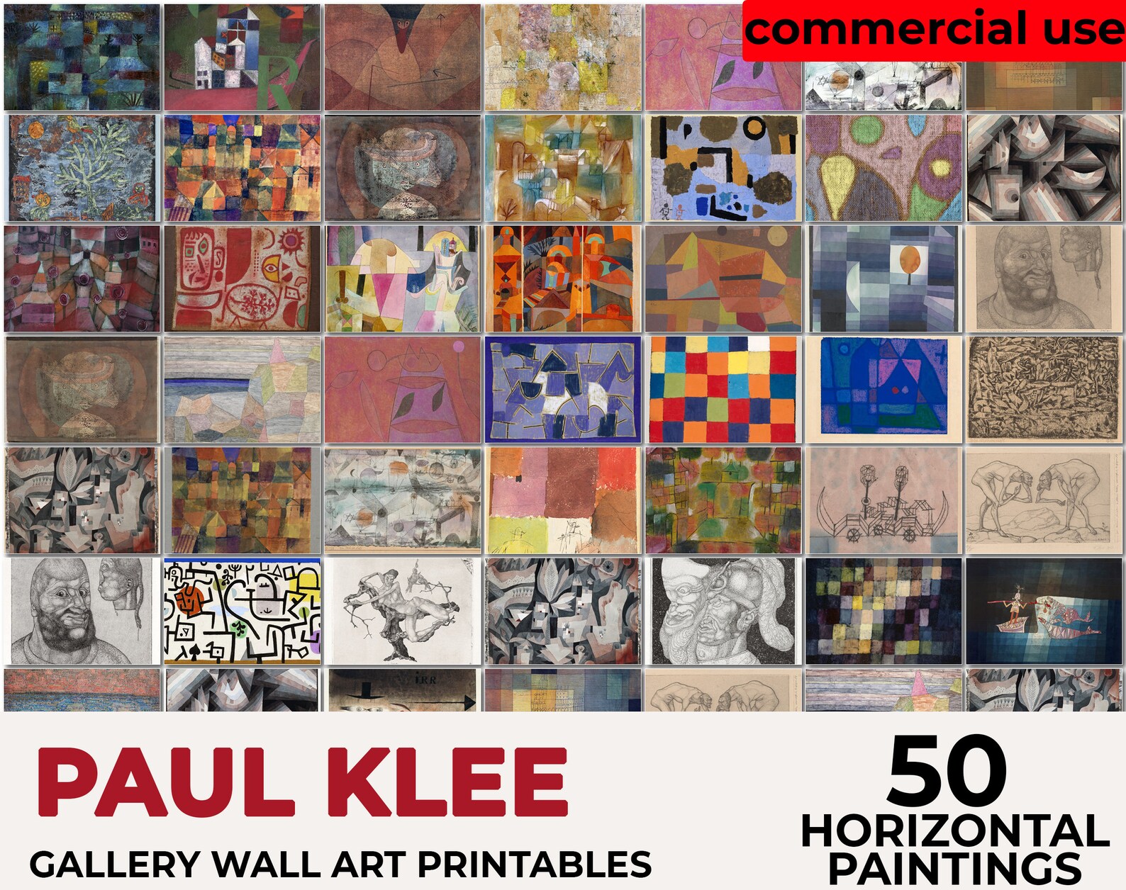 Paul Klee Poster Mega Bundle Paul Klee Printable Paul Klee - Etsy