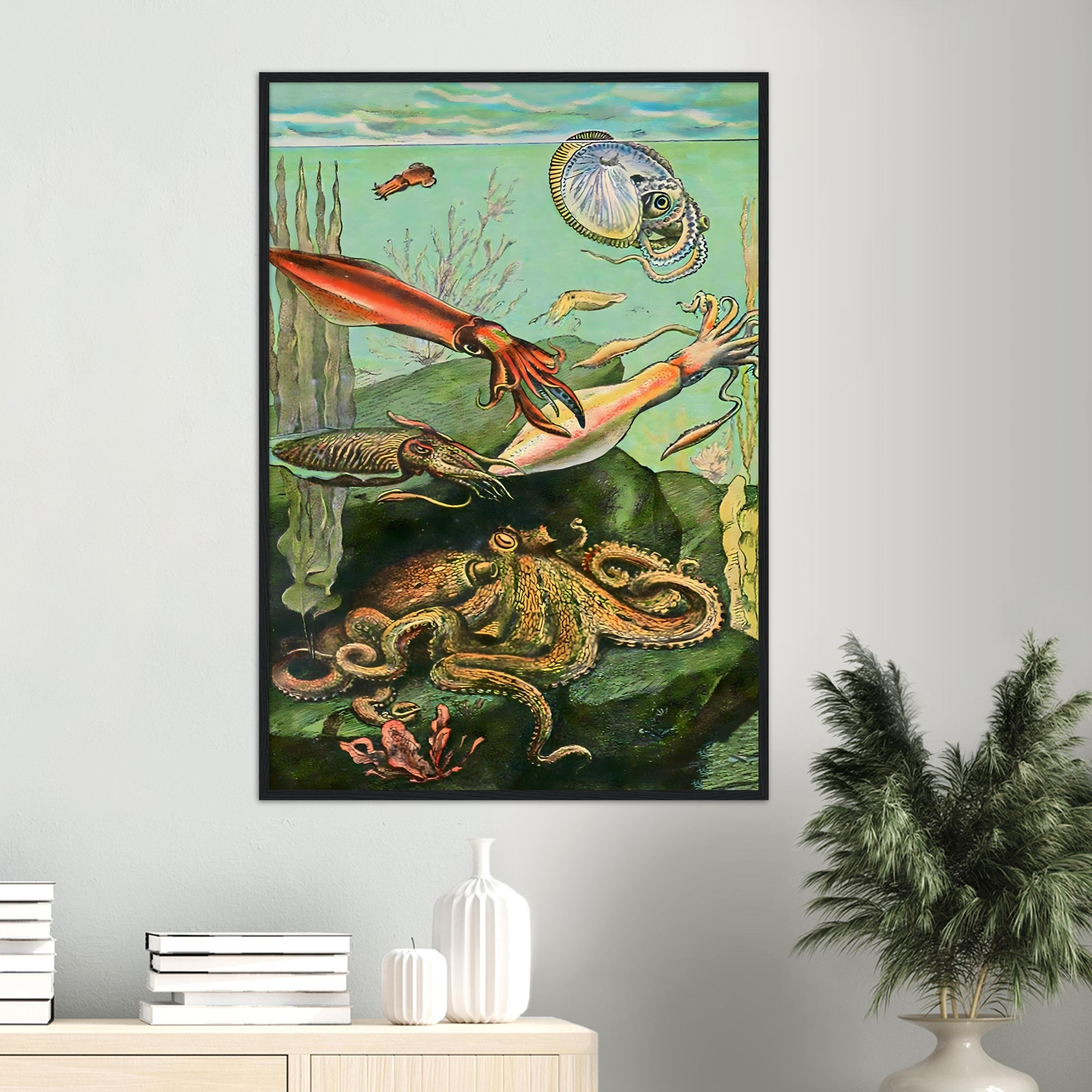 Adolphe Millot Prints to Download Vintage Sea Animals Poster - Etsy