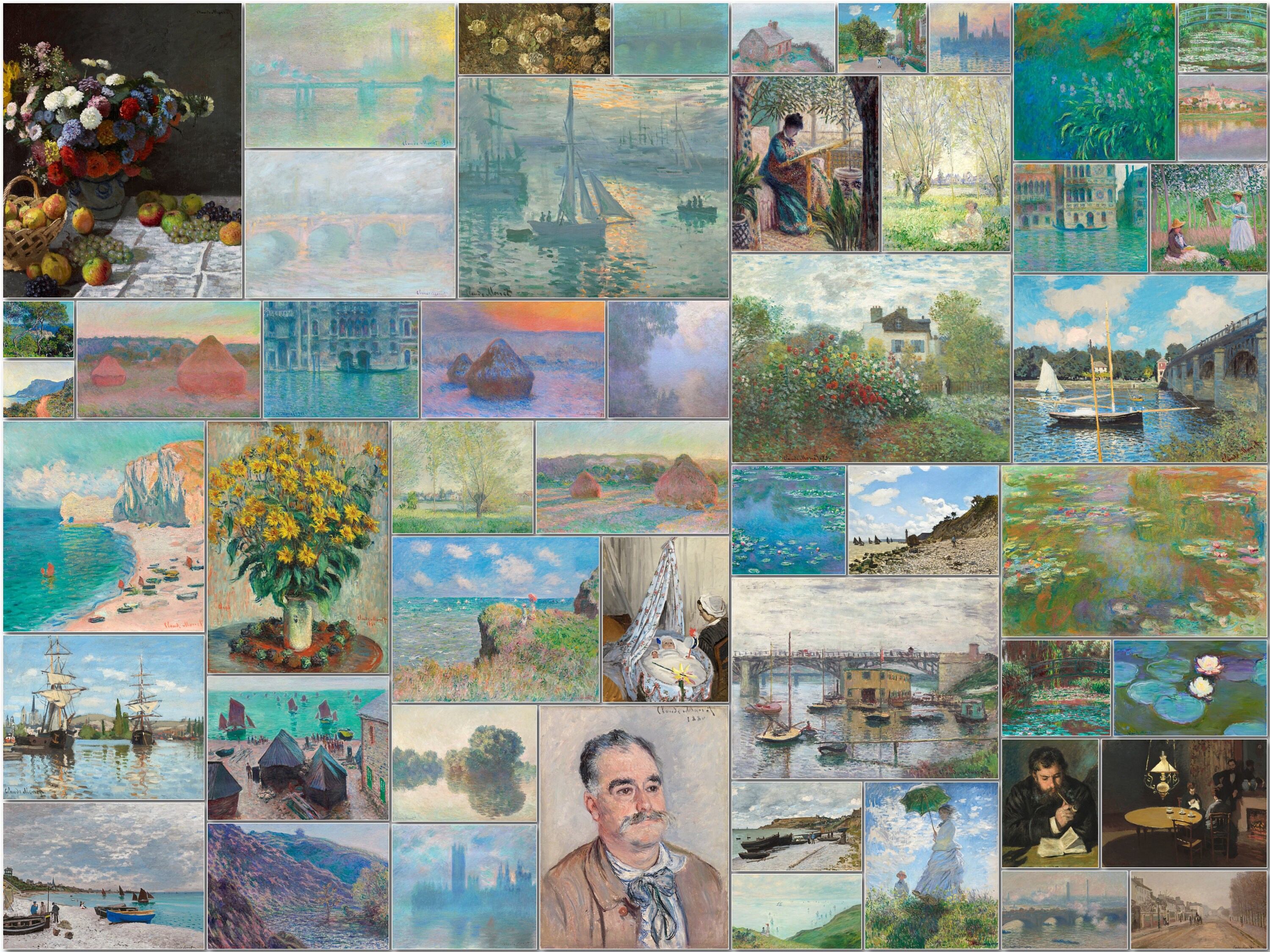 Vintage Monet Poster Mega Bundle 180 Claude Monet Prints - Etsy