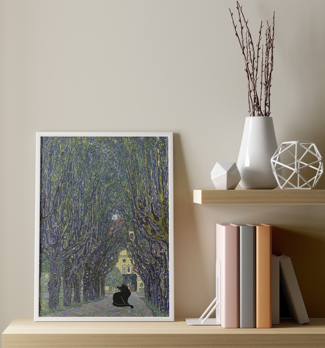 Katzen Poster, Japanische Katzenkunst, Katzenkunst, Katze im berühmten ...