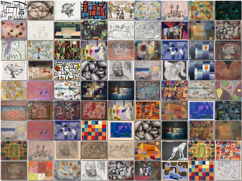 Paul Klee Poster Mega Bundle Paul Klee Printable Paul Klee - Etsy