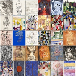 Paul Klee Poster Mega Bundle, Paul Klee Printable, Paul Klee Art ...