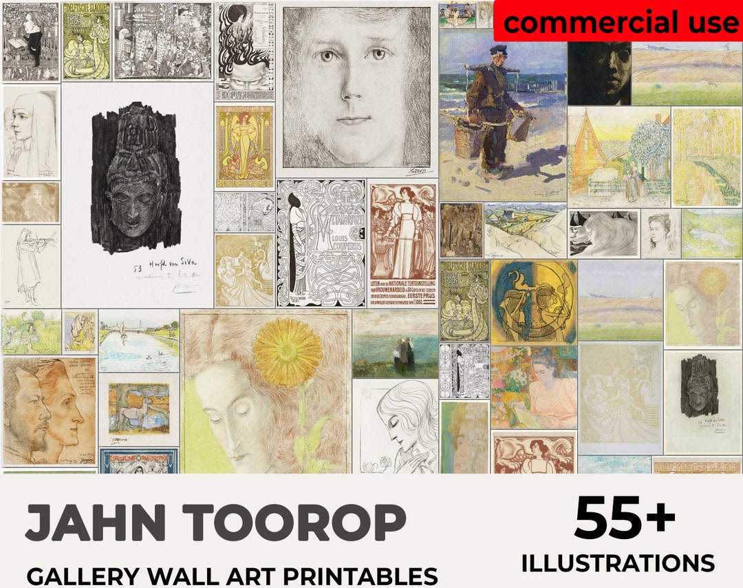 Art Nouveau Bundle, Jan Troop, Poster Bundle, Art Nouveau Print, Best ...